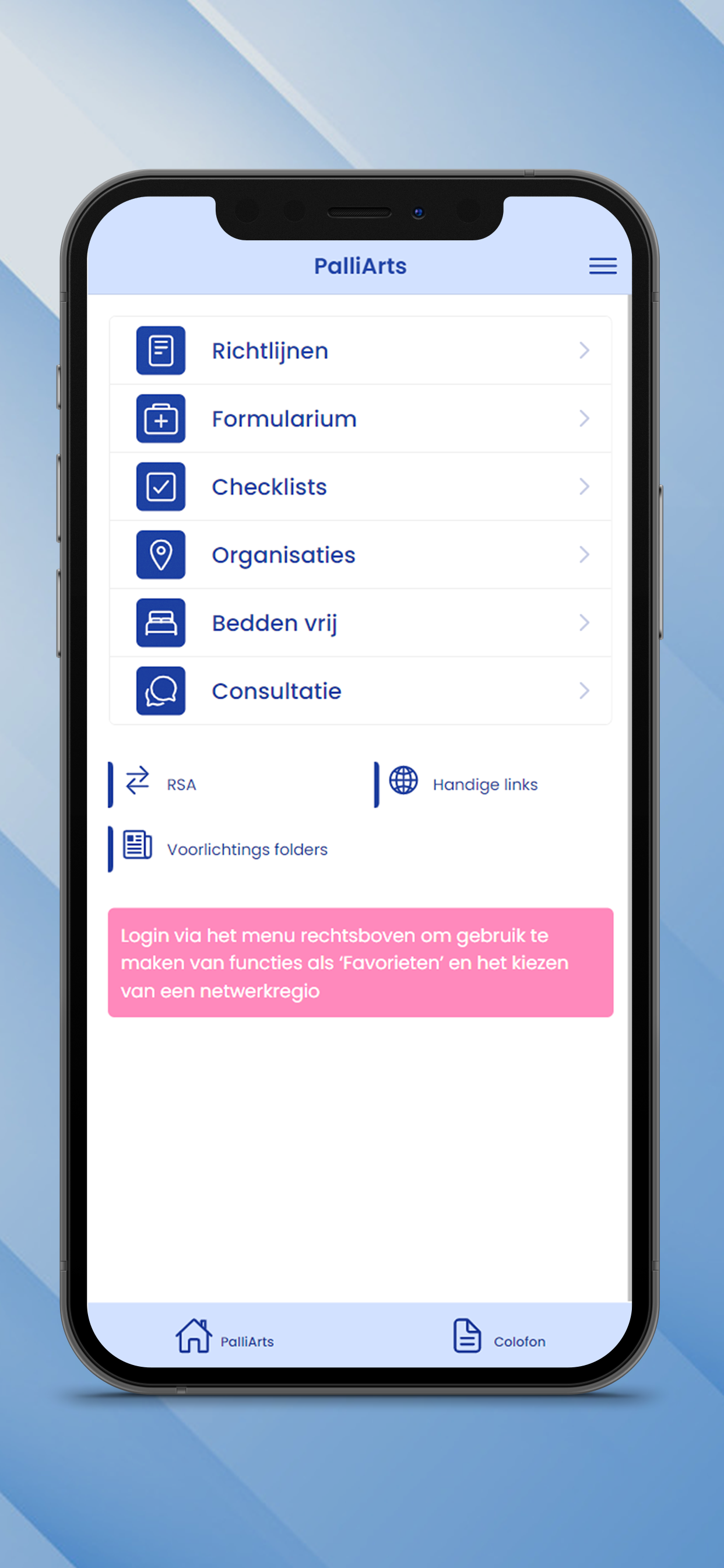 Nieuwe ontwikkelingen Palli-arts app. - Netwerk Palliatieve Zorg Zuid ...