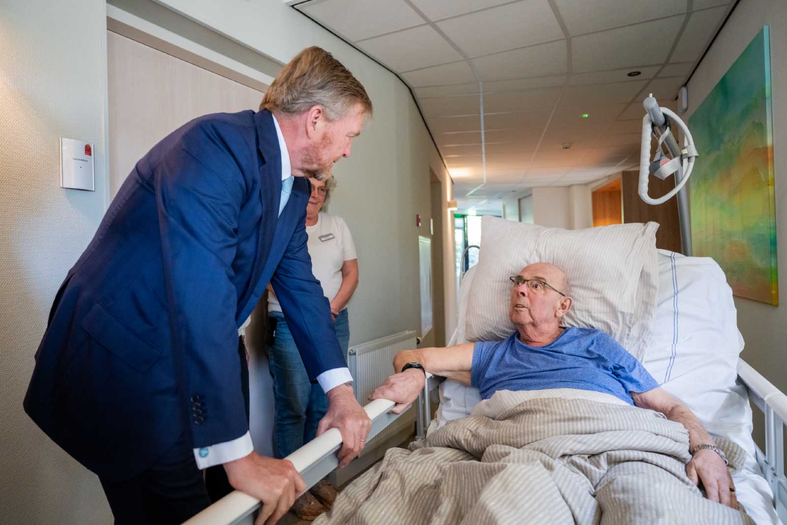 Werkbezoek Koning en staatssecretaris in het kader van palliatieve zorg - Palliaweb